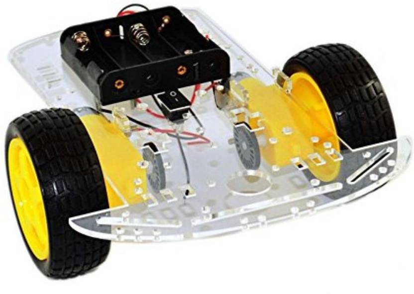 CEC Smart Robot Bot with Chassis, Bo Motor, Wheels, Clamps, Speed ...