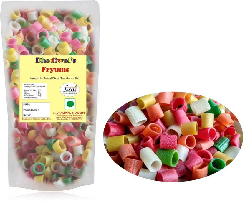 Dhadiwal's BULBUL FRYUMS PACK OF 500 GM Fryums Price in India - Buy Dhadiwal's BULBUL FRYUMS ...