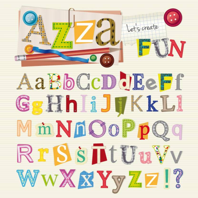 capital and small english alphabet |poster for kids|alphabest posters ...