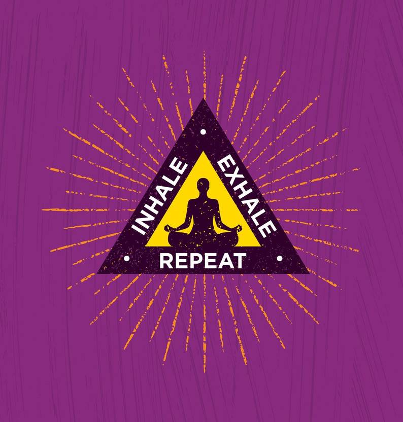 inhale exhale repeat motivational gym poster premium posters for gym ...