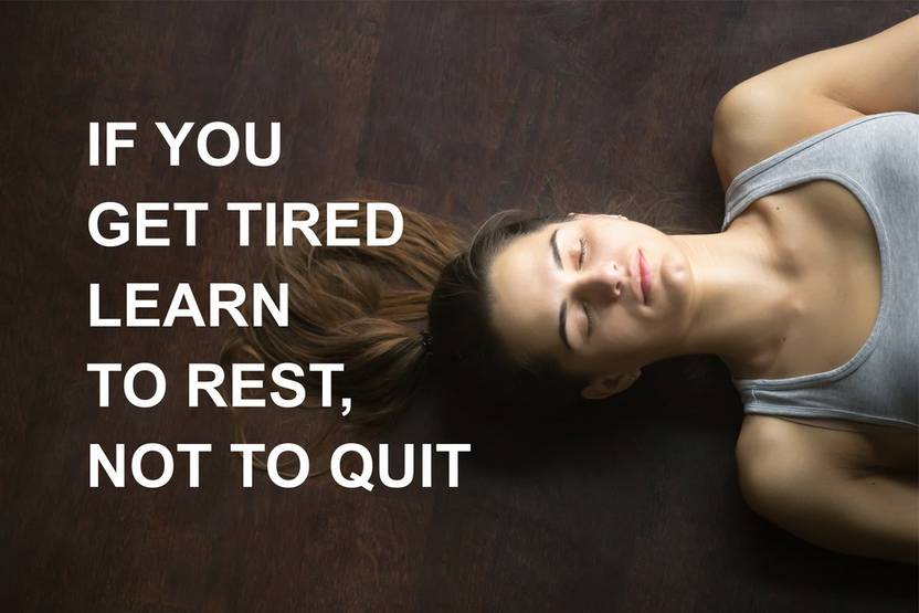 if you get tired|Motivational Poster|Inspirational Poster Paper Print ...