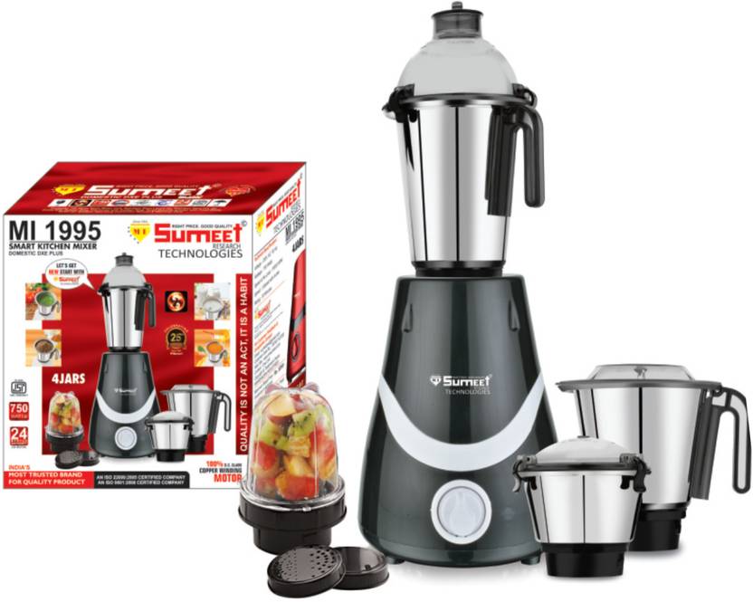 MI Sumeet Mixer Grinder with Blander 750 W Mixer Grinder Price in India ...