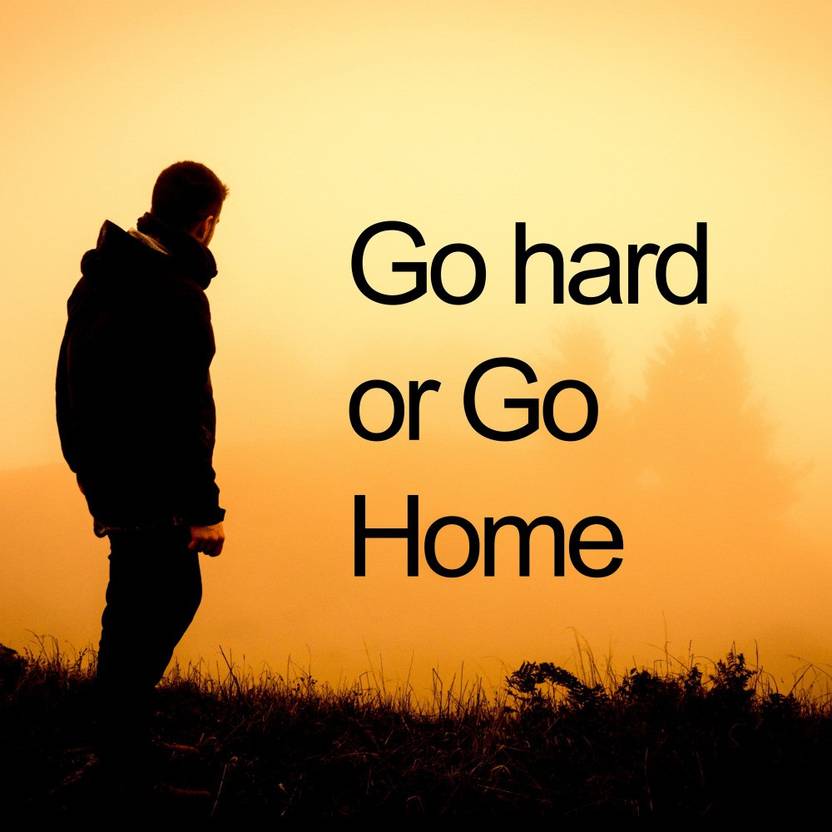 KD go hard or go Poster|Motivational Poste Paper Print - Quotes ...