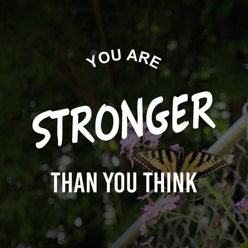 you are stronger |Motivational Poster|Inspirational Poster|Gym poster ...