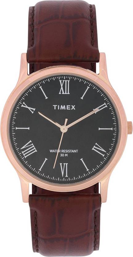 TIMEX Black-Dial Analog Watch - For Men - Buy TIMEX Black-Dial Analog ...