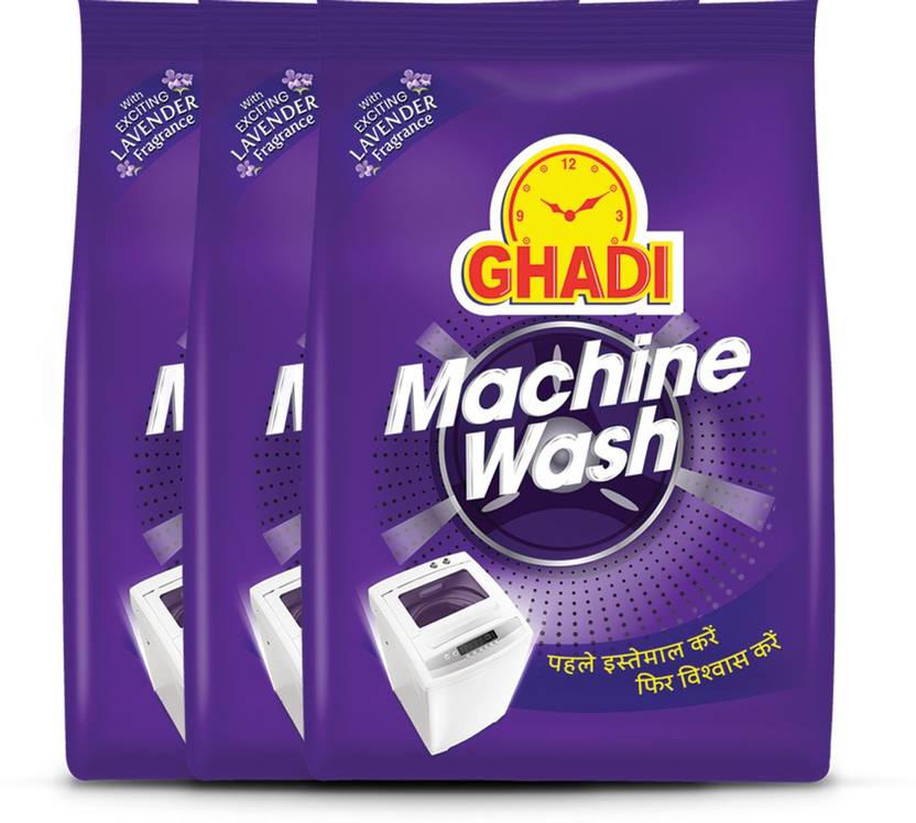 Ghadi Machine Wash Detergent Powder 3 kg Price in India - Buy Ghadi ...