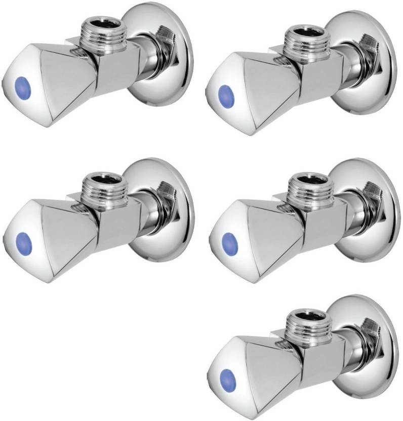 Jaquar - Angle Valve with Triangular Handle & Wall Flange (AQT-CHR-3057 ...