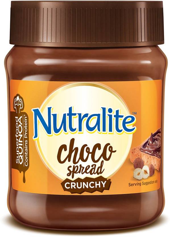 Nutralite Choco Spread Crunchy Quinoa| Hazelnut |Uses Premium Chocolate ...