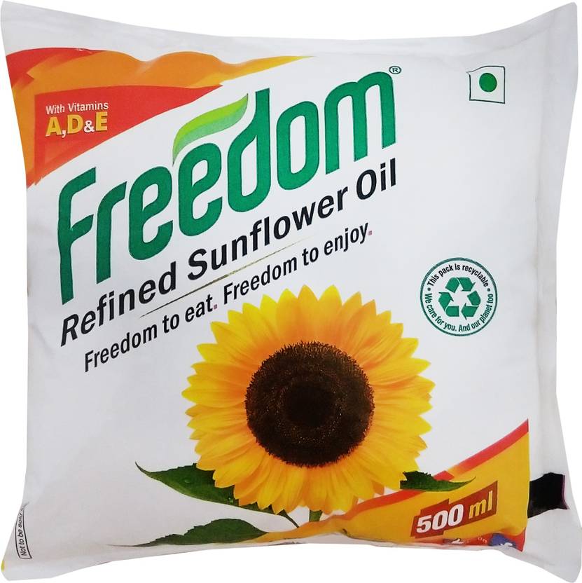 Freedom Refined Sunflower Oil Pouch Price in India - Buy Freedom Refined Sunflower Oil Pouch ...