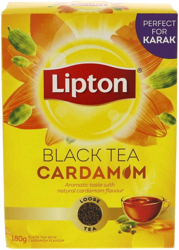 Lipton Loose Tea (Imported) Cardamom Black Tea Box Price in India - Buy ...