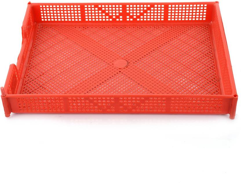 Flipkart.com | KUBER INDUSTRIES Plastic Stationary Office Tray, File ...