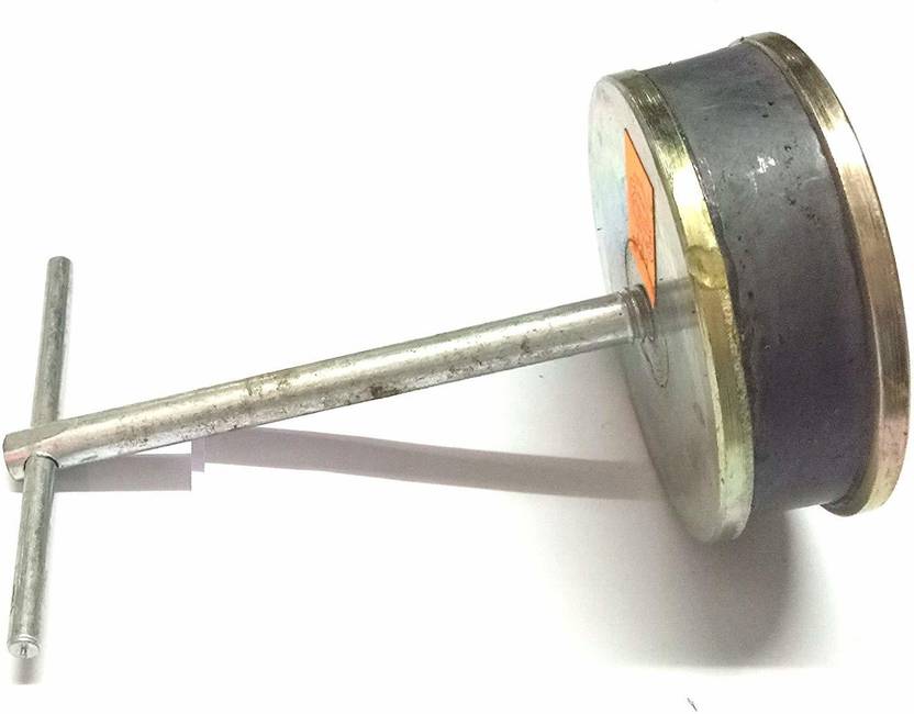 Lovely Round Magnet with T Handle_Size 4"_Pack of 1 Pc Magnetic Pickup ...