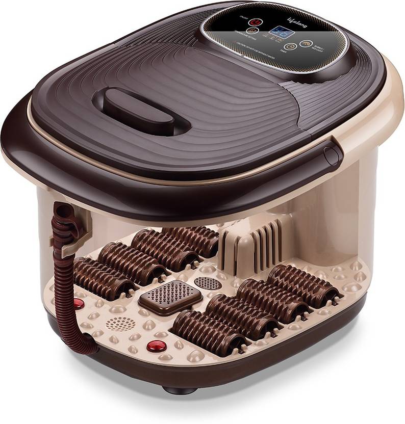 Lifelong LLM306 Electric Foot Spa Massager with 8 Rollers & Digital ...
