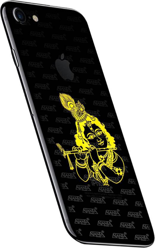 Super Ajanta 5 cm Lord Krishna 4070 24k gold platting 3D mobile sticker ...
