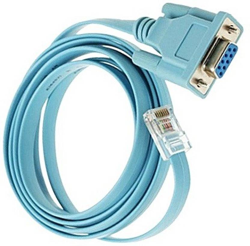 PAC Ethernet Cable 1.5 m RJ45 TO RS232 DB9 SERIAL CONSOLE CABLE - PAC ...