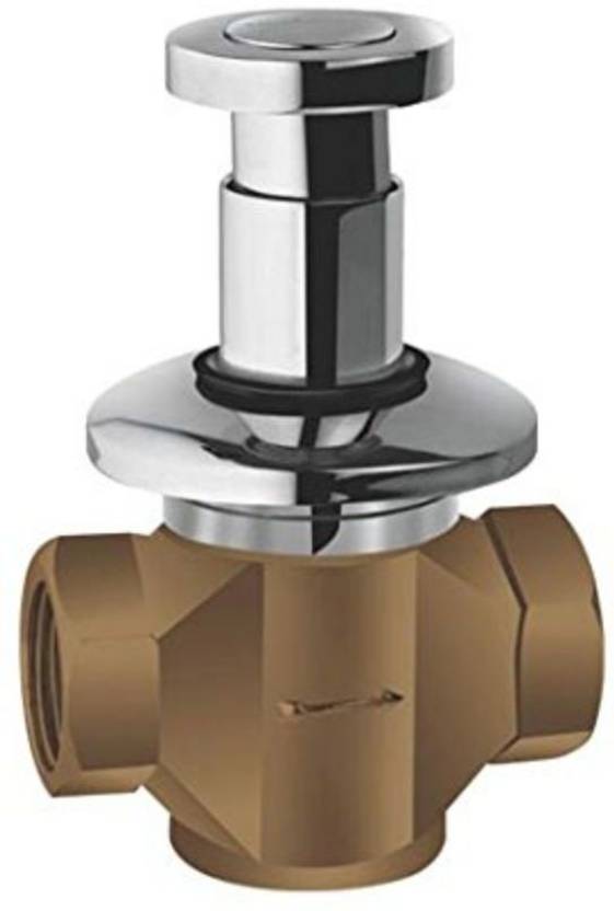 Hindware Push Button Concealed Flush Valve (Chrome) Flush Tank Lever ...