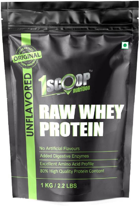 1 Scoop Nutrition WHEY PROTEIN POWDER - CONCENTRATE - 1KG - WITH ADDED ...