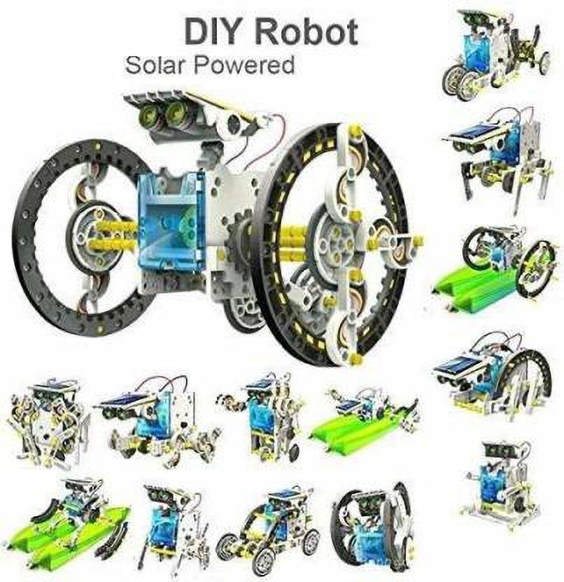 riaan khilona Educational 13 in 1 Solar Power Energy Robot Toy Kit ...