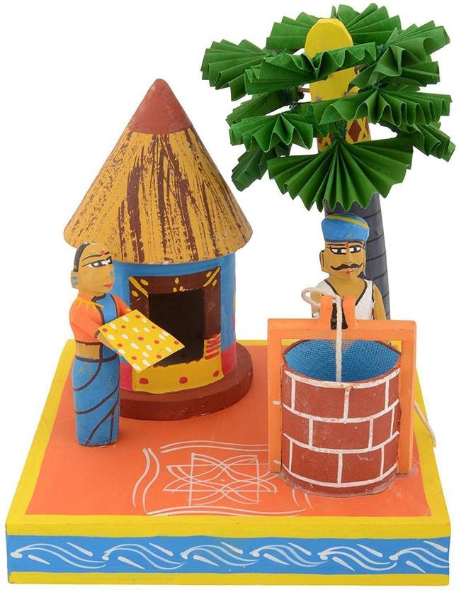 True Facility Hand Crafted - Kondapalli Toys Decorative Showpiece - 26 ...