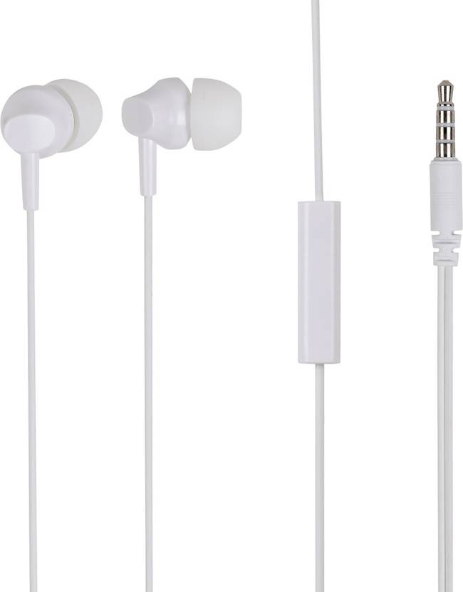 MINISO Noise Cancellation In-Ear Headphones With Microphone - White ...