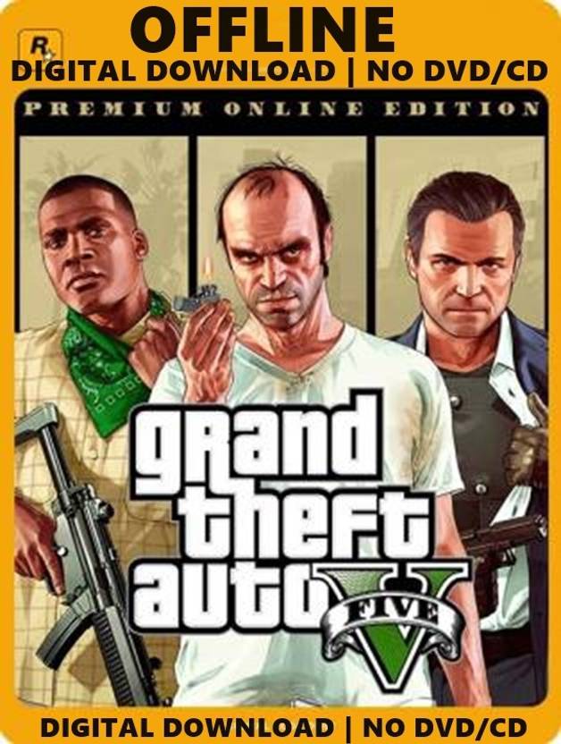 GTA 5 Grand Theft Auto V | Digital Download | Offline | Full Game | No ...