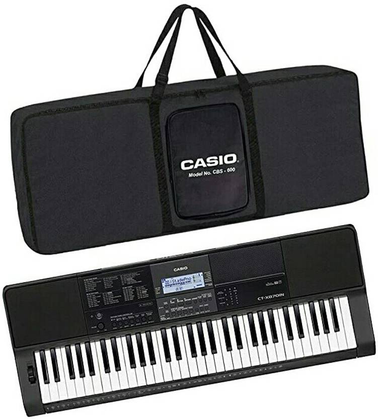 CASIO CTX - 870IN CTX870 + CARRY CASE Digital Portable Keyboard Price ...