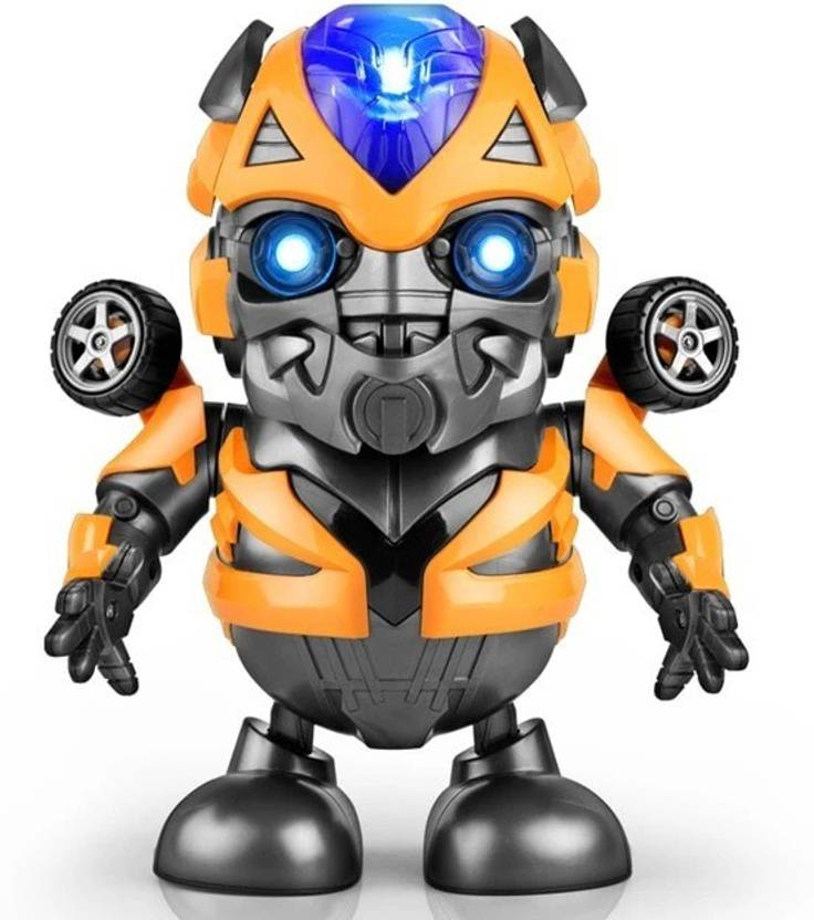 IndusBay Dancing Robot Transformer BumbleBee Figure Musical SuperHero ...