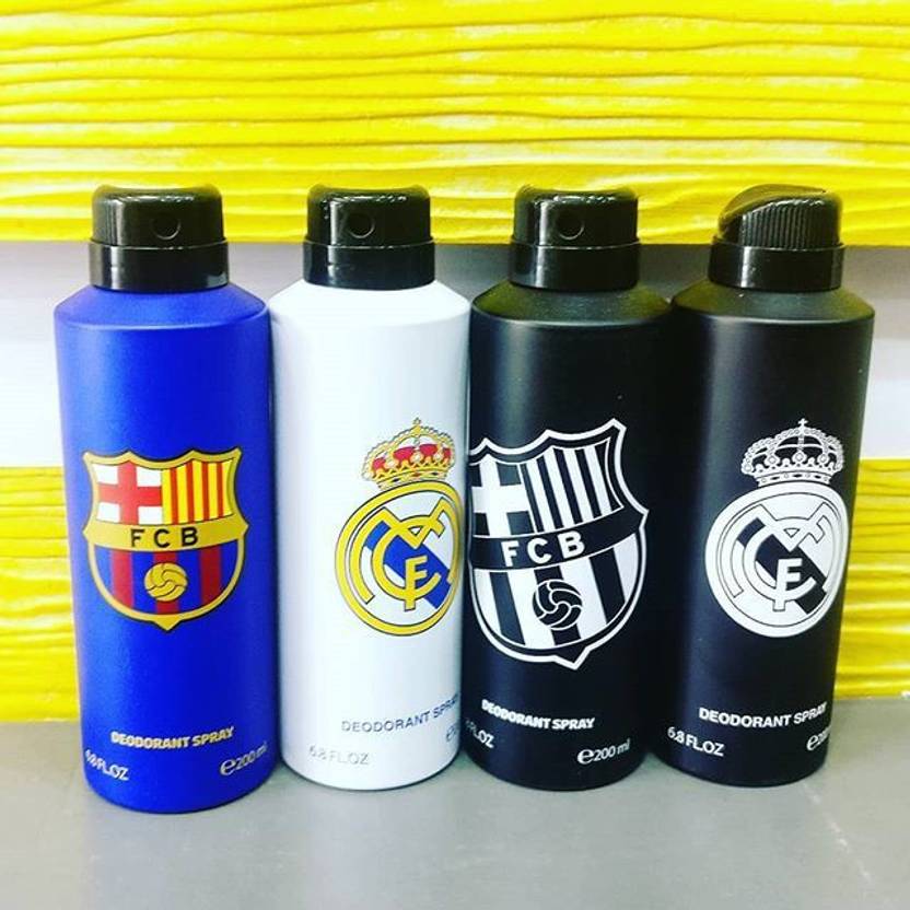 FC Barcelona DEODRANT 4COMBO DEO Perfume Body Spray - For Men - Price ...