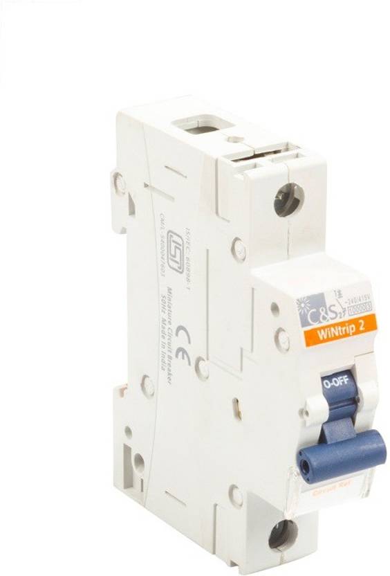 C & S ELECTRIC WINTRIP MCB - 16A, 1Pole , 10kA, B Curve CSMBS1B16 MCB ...