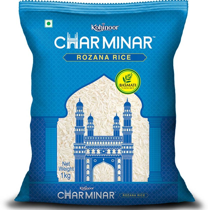 KOHINOOR Charminar Rozana Basmati Rice (Medium Grain) Price in India ...