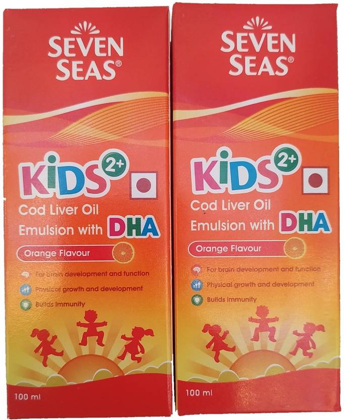SEVEN SEAS Kids Cod liver Oil, Pack of 2 Price in India - Buy SEVEN ...