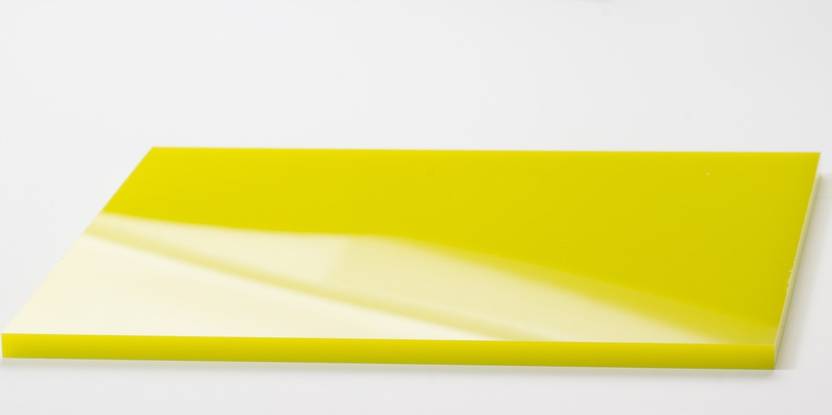 THE LABWORLD Yellow acrylic sheet 30 cm Acrylic Sheet Price in India ...