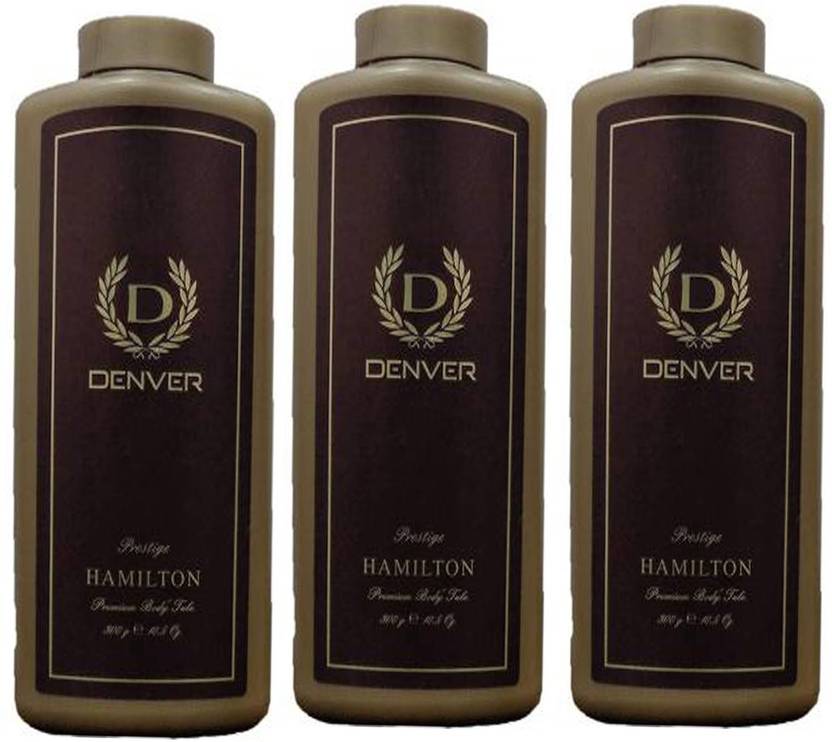 DENVER HAMILTON PRESTIGE TALCUM POWDER 300g Pack of 3 - Price in India ...