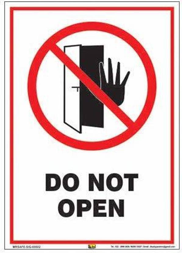 Mr SAFE Do Not Open In Superior Quality Flex 48 Inch X 72 Inch mr-safe-do-not-open-in-superior-quality-flex-48-inch-x-72-inch