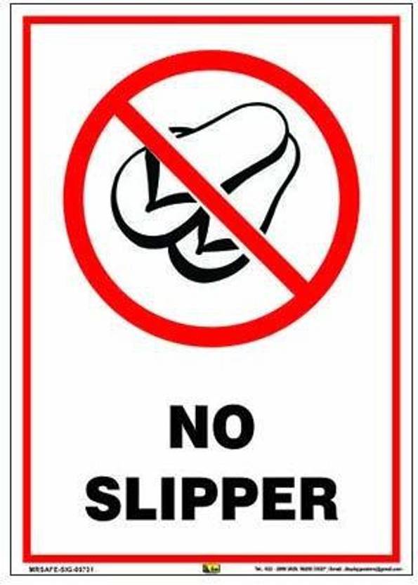 Mr. SAFE No Slipper In Hard Plastic Lamination A4 (8 Inch X 12 Inch ...