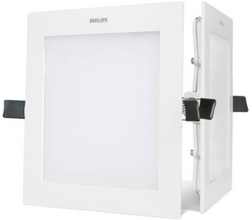 PHILIPS 22W Square DuraSlim LED Natural White Recessed Ceiling Lamp ...
