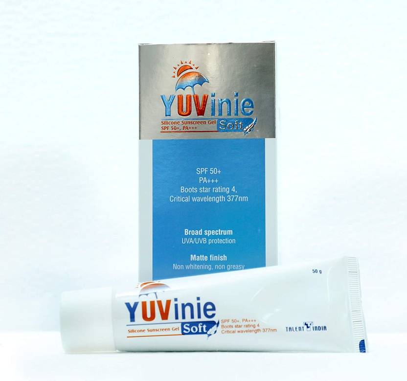 YUVinie Sunscreen - SPF 50 PA+++ Soft Sun Screen Gel - Price in India ...