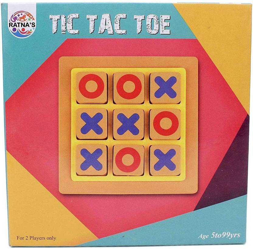 prem ratna toys Ratna's Tic-Tac-Toe Party & Fun Games Board Game ...