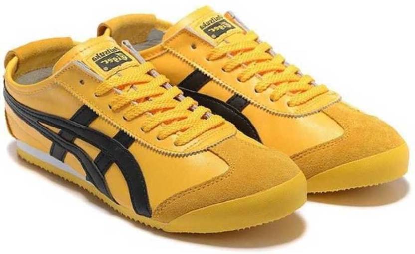 Bandulo Onitsuka Tiger Yellow Sneakers For Men - Buy Bandulo Onitsuka ...