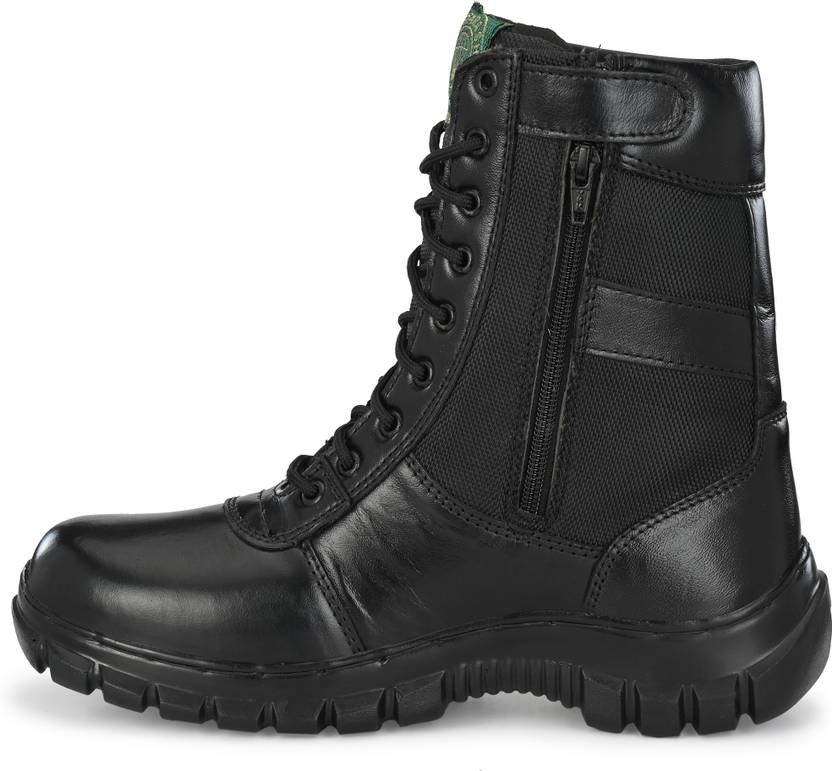 Para worrier Tactical 2.0 Genuine leather comfat army shoes & Training ...