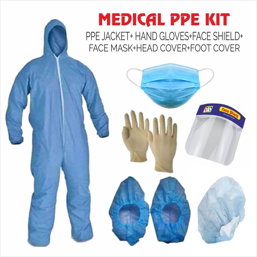 Positex CERTIFIED Approved CLOTH PPE KIT DIAMOND ( For High Risk Users ...