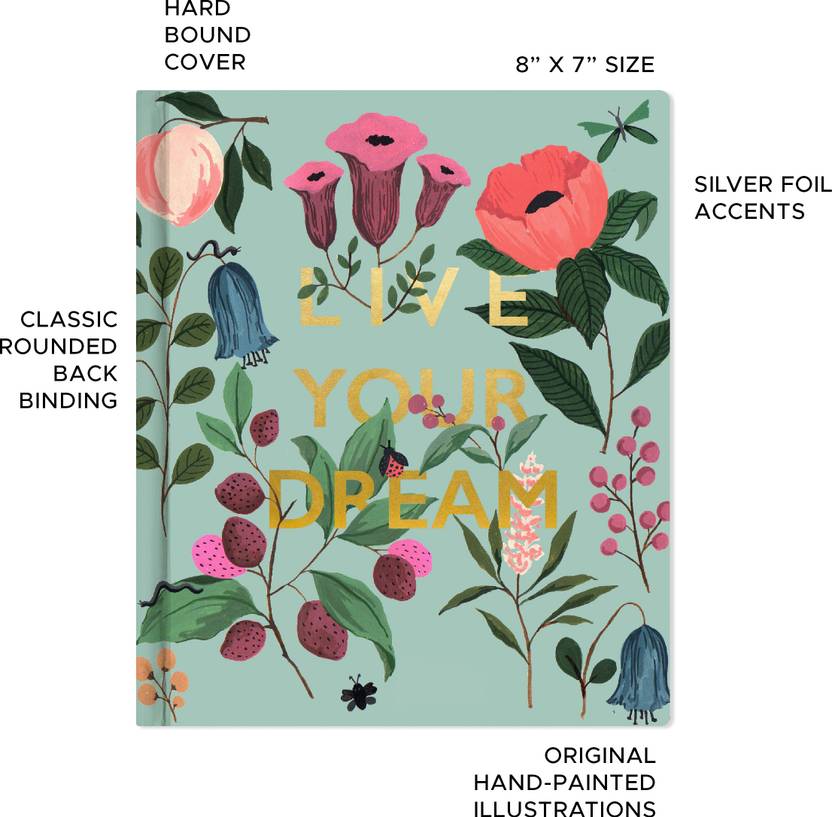 Happywagon The Ink Bucket | Live Your Dream - UNDATED PLANNER A5 ...