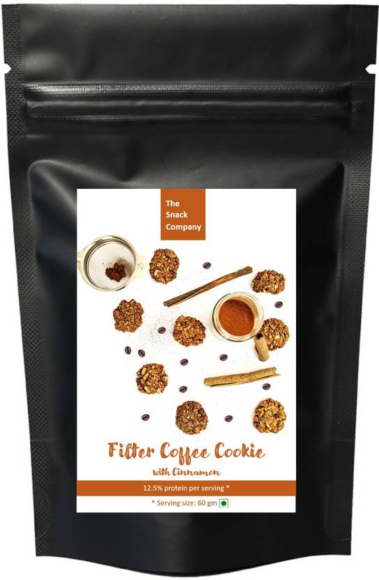 The Snack Company - Filter Coffee with Cinnamon Multi Seed Oat Cookie ...
