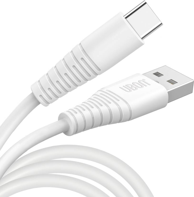 Ubon USB Type C Cable 2 A 1 m WR-560 2.4A super fast charging/data ...