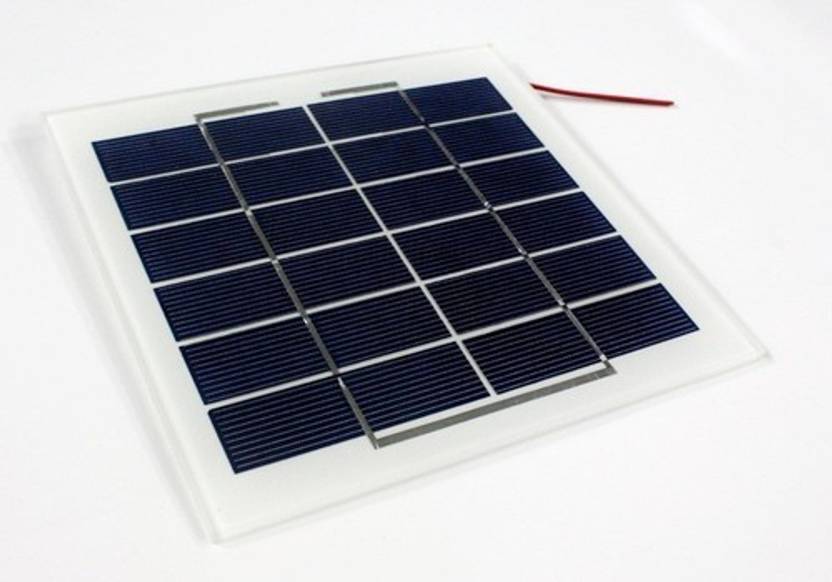 SOLAR UNIVERSE INDIA 5 Watt 6 Volt Polycrystalline Made In India Solar ...