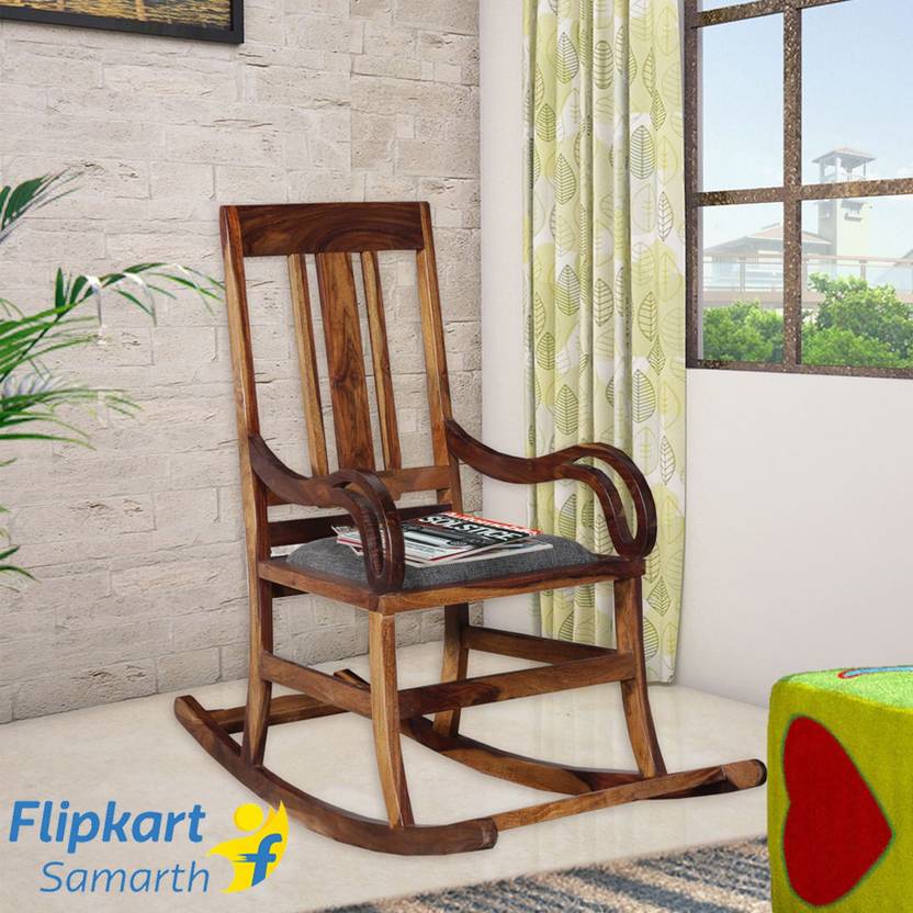 Vintej Home Sheesham Wood Solid Wood 1 Seater Rocking Chairs Price in ...