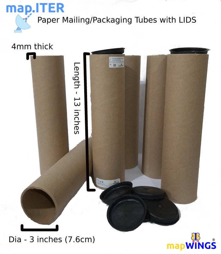 mapWINGS Paper Canister Paper Storing, Packaging and Shipping Maps ...