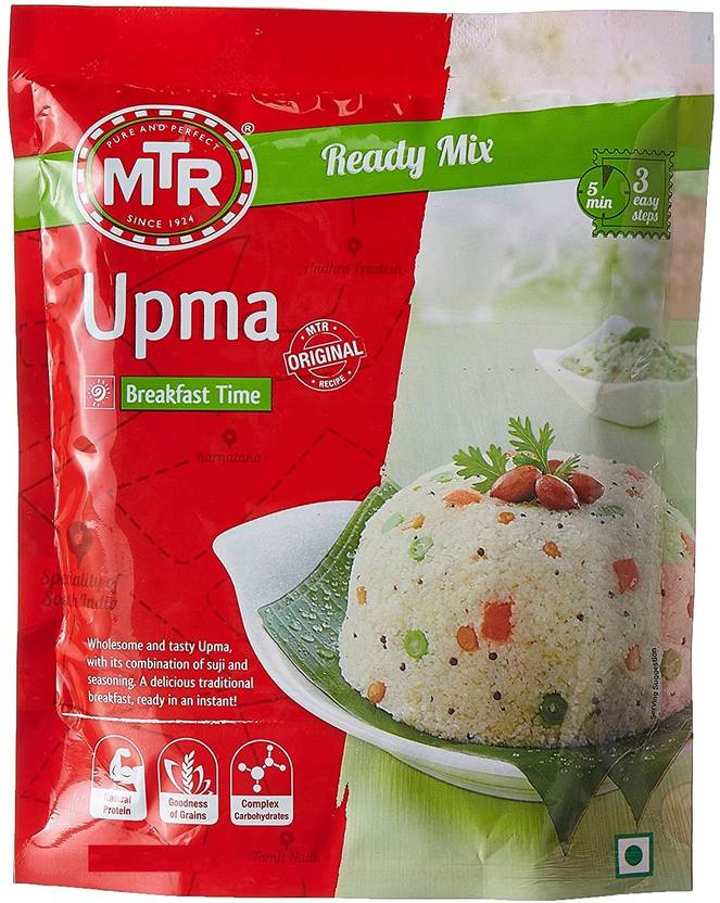 MTR Instant Plain Upma Mix, 500gm Price in India - Buy MTR Instant ...