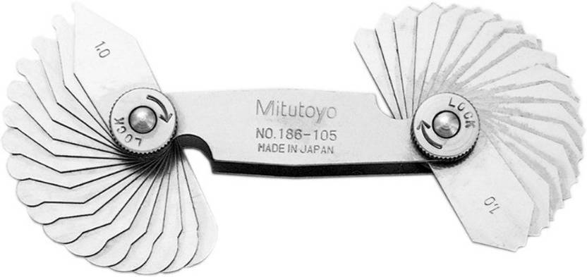 Mitutoyo Radius Gauge 186-105 Radius Gauge Price in India - Buy ...