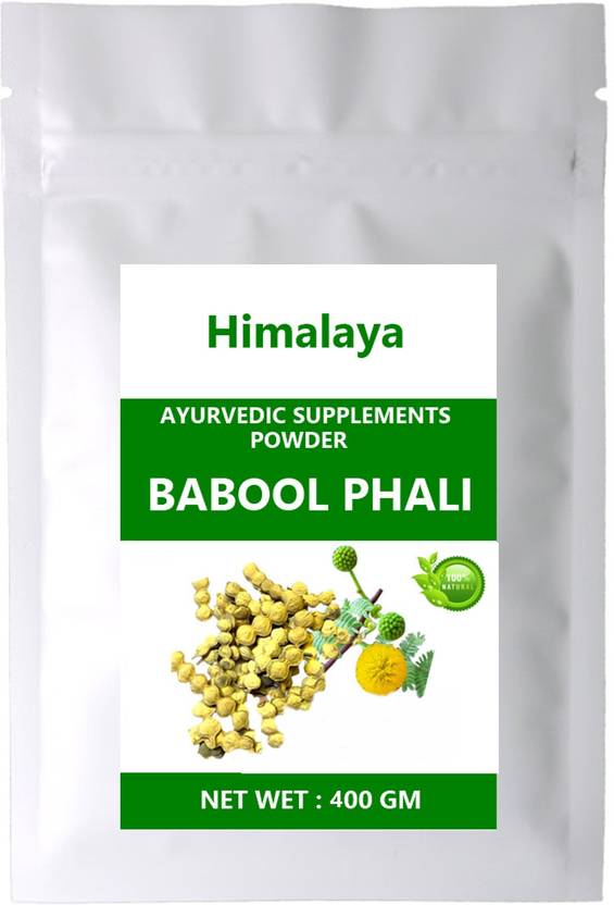 HIMALAYA NATURAL Babool Phali Powder / Kikar Phali Powder ( Acacia ...